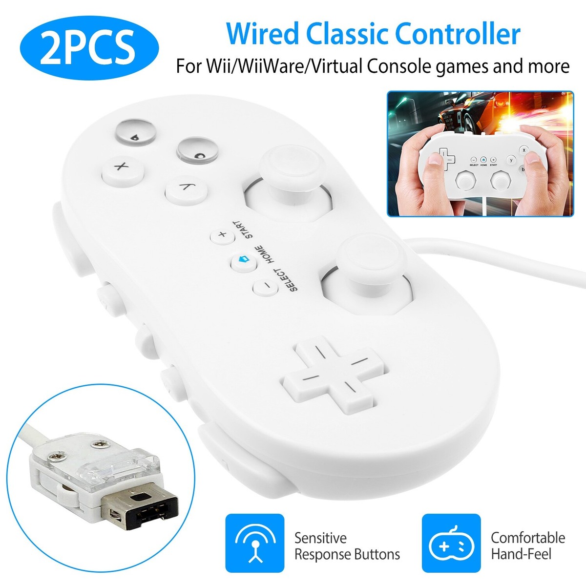 Gamecube Controller Wii U TTX Tech GameCube Controller Adapter For Wii