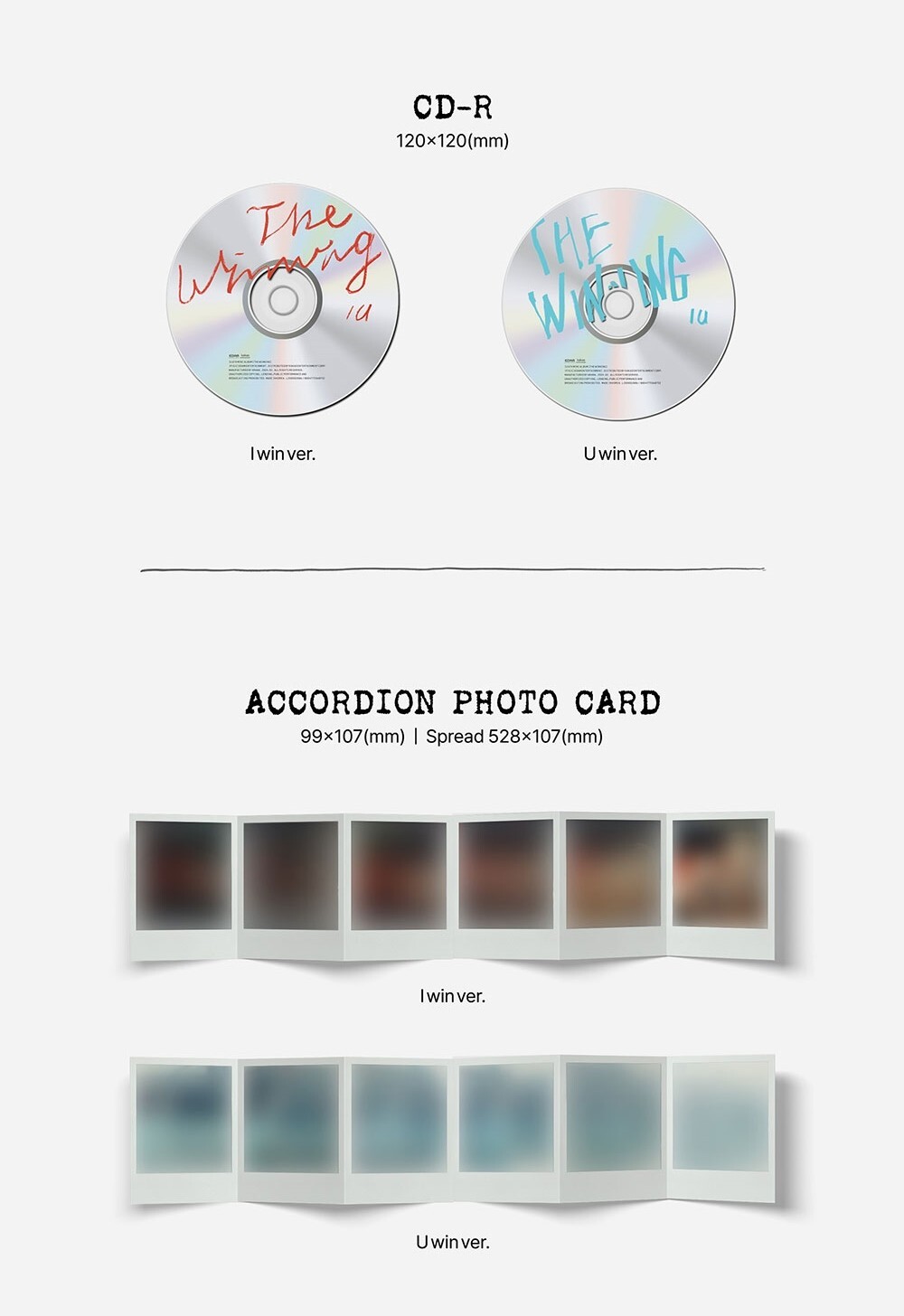 [1P] IU - 6th Mini Album [The Winning] Photo Card CD Disc Kpop Book Lee ...