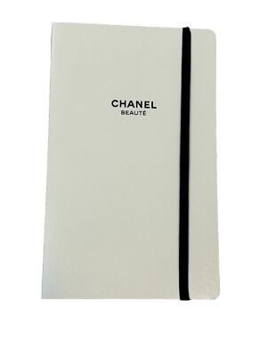 Authentic Chanel beauty novelty notebook CREAM - Gift office book ...