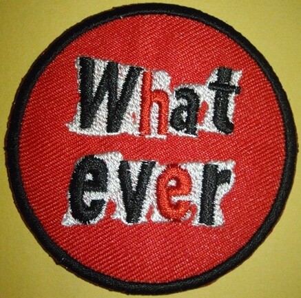 Patch iron on Embroidered big large cat whatever flame bad collection clothes | eBay