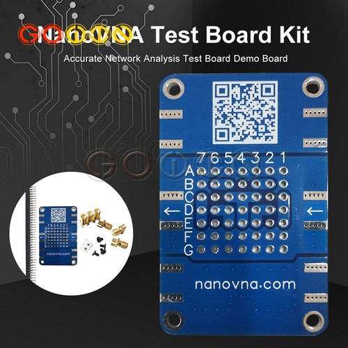 NanoVNA Testboard Kit VNA Durable Accurate Network Analysis Test Demo ...