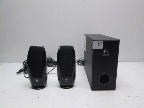 Logitech S-220 Multimedia Computer Speaker Set | eBay