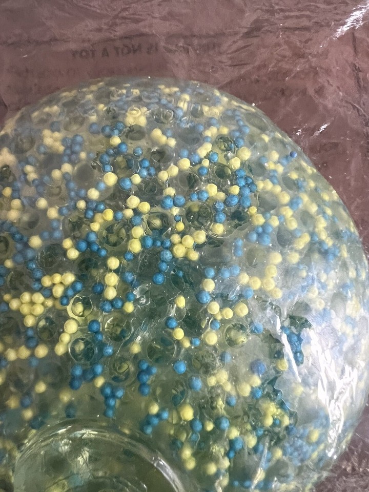 Viral Jumbo Smash Jelly Ball Fidget Green & Blue SQUISH, SMASH SRETCH ...