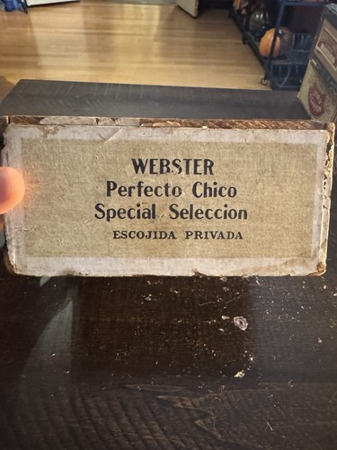 Antique Cigar Box Early 1900’s Webster Cigars | eBay