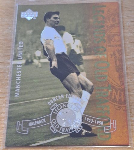UPPER DECK 2001/02-DUNCAN EDWARDS -MAN UTD-LEGENDS OF OLD TRAFFORD FOIL ...
