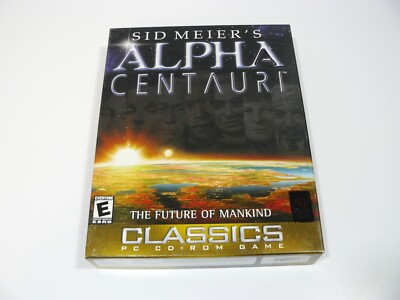 Sid Meier's - Alpha Centauri PC Game Big Box - CD-ROM Classics 14633120233| eBay