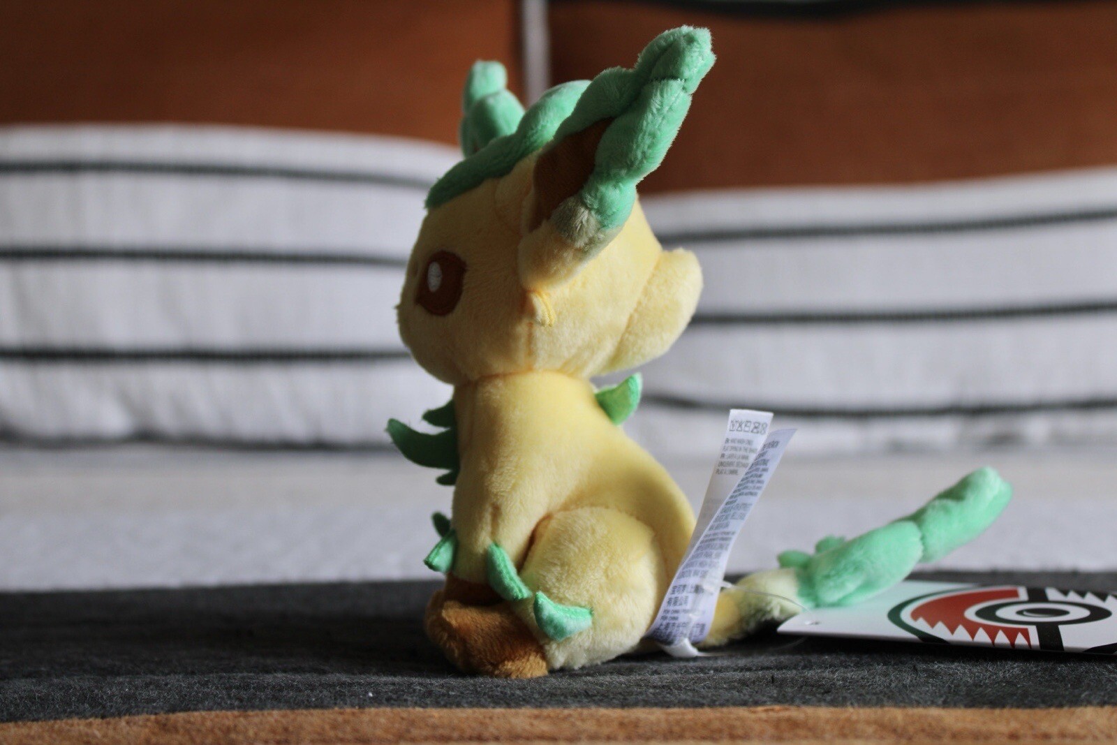 🚦Pokemon Leafeon 5.5" Sitting Cuties Plush - Pokemon Center - 2021 NEW ...