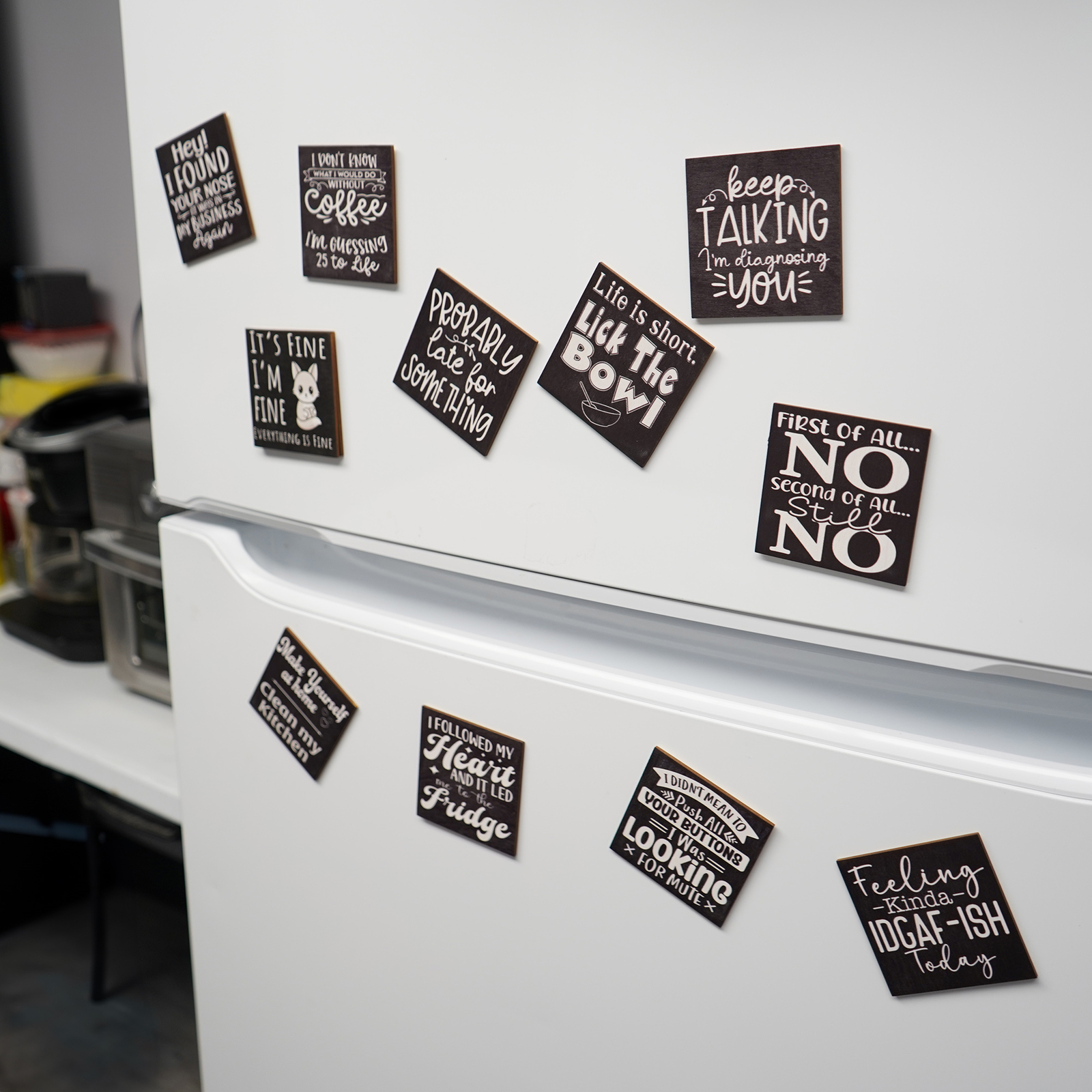 JennyGems I Don’t Take Orders I Barely Take Suggestions Fridge Magnet ...