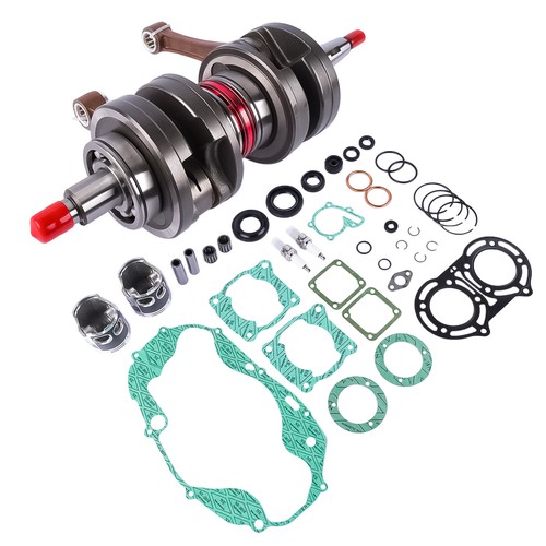 For Yamaha Banshee 350 87-2006 66mm Rebuild Kit Crankshaft Pistons ...