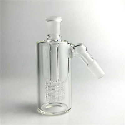 14mm Ash Catcher 45 Degree Glass Water Bong Thick Pyrex Glass Bubbler ...