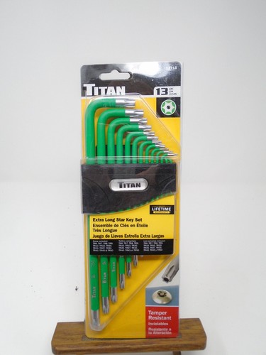 New Titan Extra Long Star Key Set 13pc. #12715 Sealed | eBay Australia