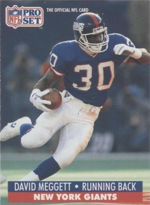 1991 Pro Set Dave Meggett #68 for sale | eBay