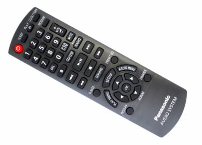 Genuine Panasonic Remote Control for Micro Hi Fi Systems SC-PMX82EB-K ...