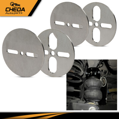 4x Universal Air Ride Mount Plates Upper Lower Dual or Single Port 2500 ...