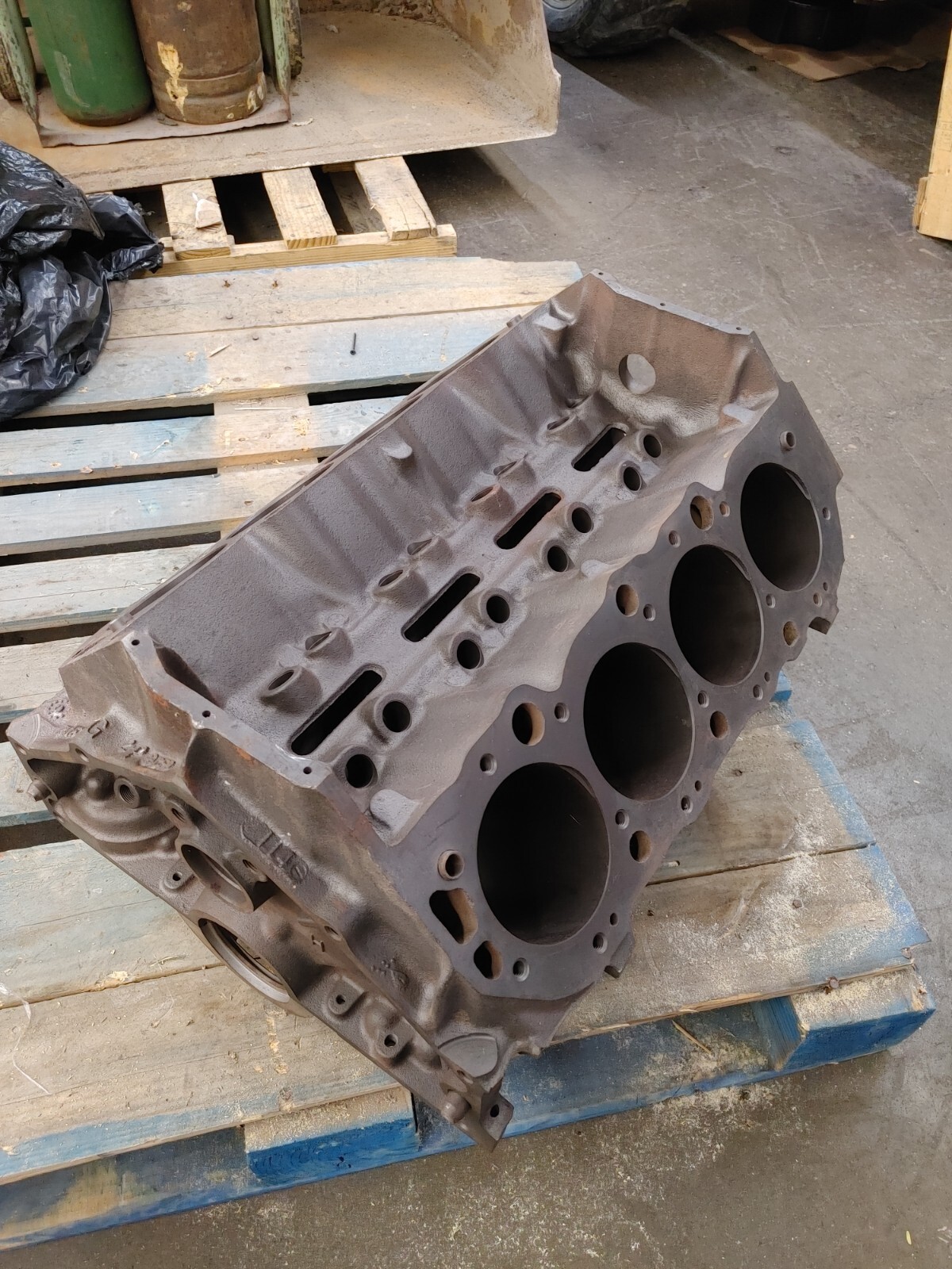 Big Block Chevy Engine 454 CID Complete BBC Camaro Nova Chevelle 87k ...