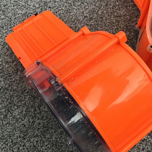 Nerf 25 Dart Ammo Orange Drums X2 Magazine Clip N Strike Elite Blaster ...