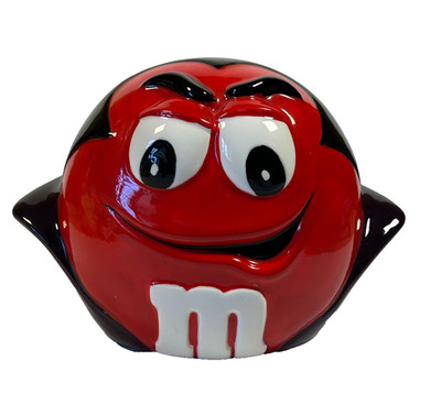 Vintage Galerie M&M's Red Count Dracula Vampire Halloween Candy Cookie ...