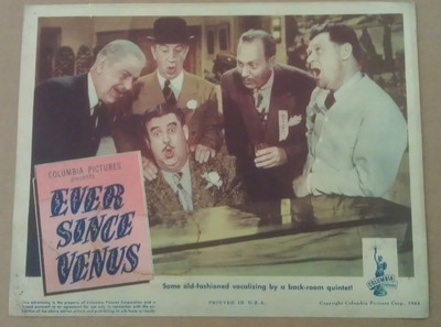EVER SINCE VENUS MOVIE POSTER LOBBY CARD #1 1944 ORIGINAL 11x14 INA RAY ...