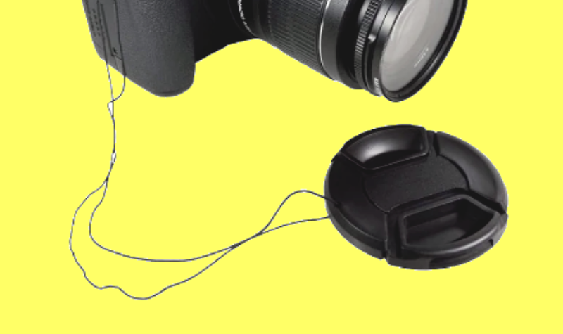 SNAP-ON LENS CAP DIRECTLY TO CAMERA FUJI S9150 S 9150 FINEPIX + HOLDER ...