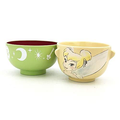 Disney Peter Pan Tinker Bell Soup bowl Tea bowl set Crayon Touch ...