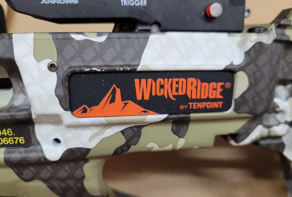 Wicked Ridge by TenPoint Fury 410 De-Cock - 410 FPS - with RangeMaster ...