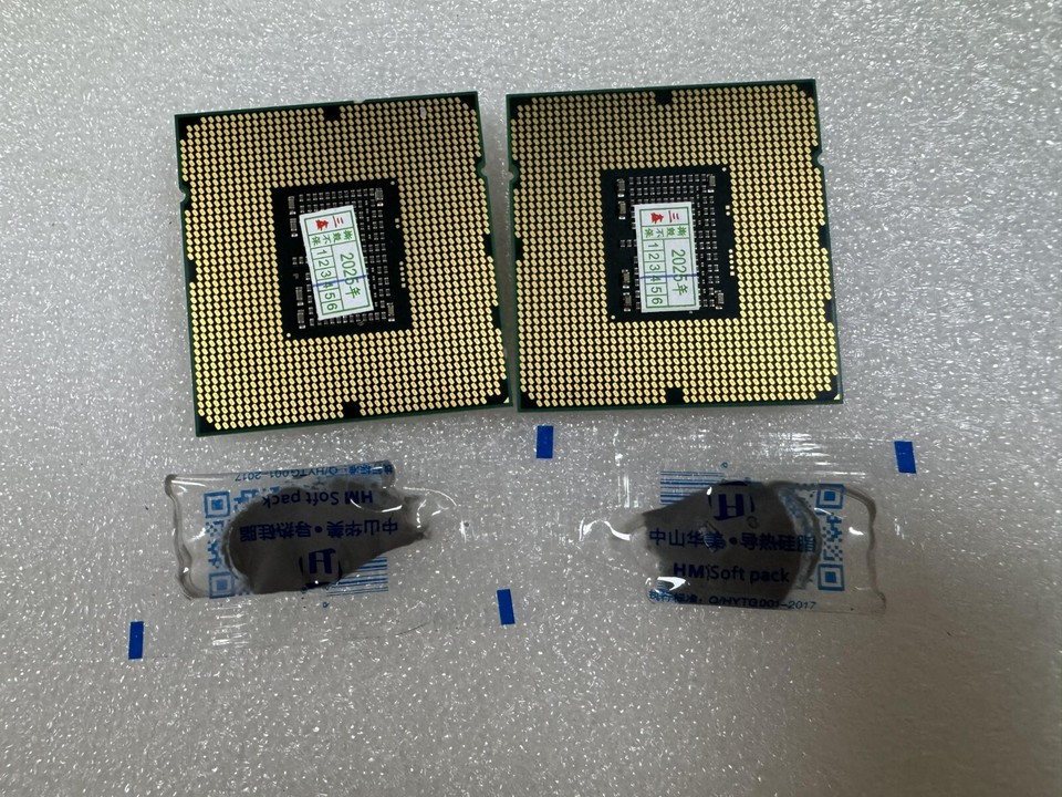 Matched Pair Intel Xeon X5690 3.46GHz SLBVX 6.4GT/s 12MB 6 Core 1333GHz CPU | eBay