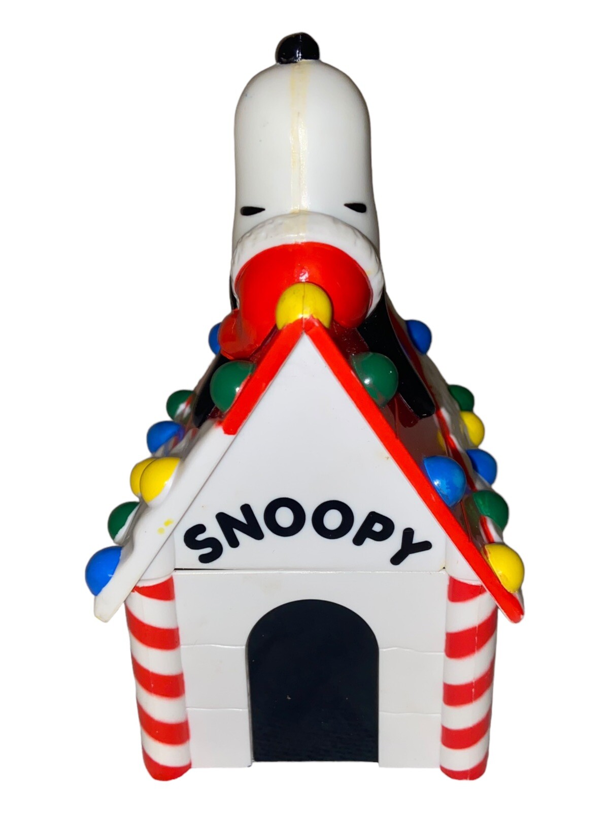 Vintage Charlie Brown Peanuts Snoopy Doghouse Coin Piggy Bank Whitman’s ...