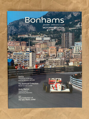 Bonhams Motoring Edition Magazine Spring 2018 Issue 54 Monaco Ayrton ...