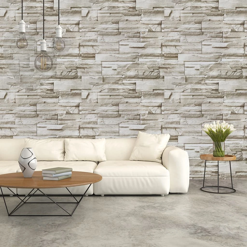 Faux Stone Wallpaper