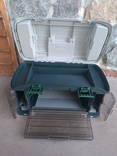 Plano 732 Angled Fishing Tackle Box Storage System No Tray Boxes | eBay