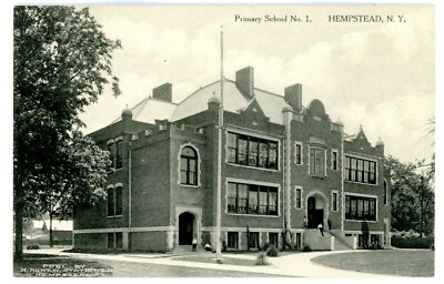 Hempstead LI NY - PRIMIARY SCHOOL NO 1 - Postcard | eBay