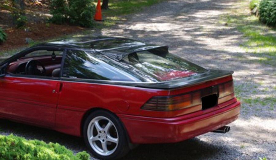 1990 Ford Probe Red