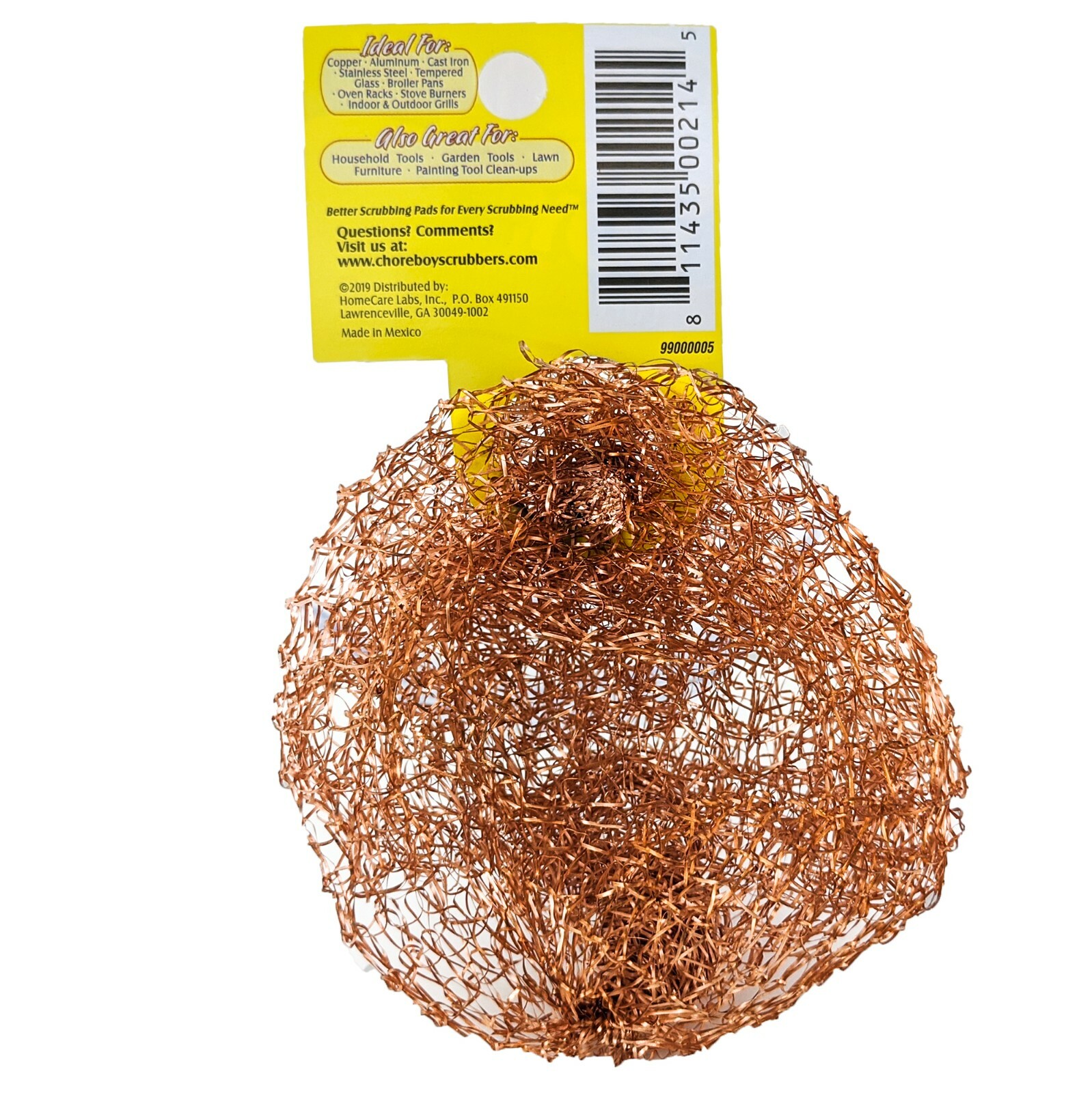 3-Pack Chore Boy Copper Scrubbers Scrubbing Pads, For Pots Pans Stoves ...