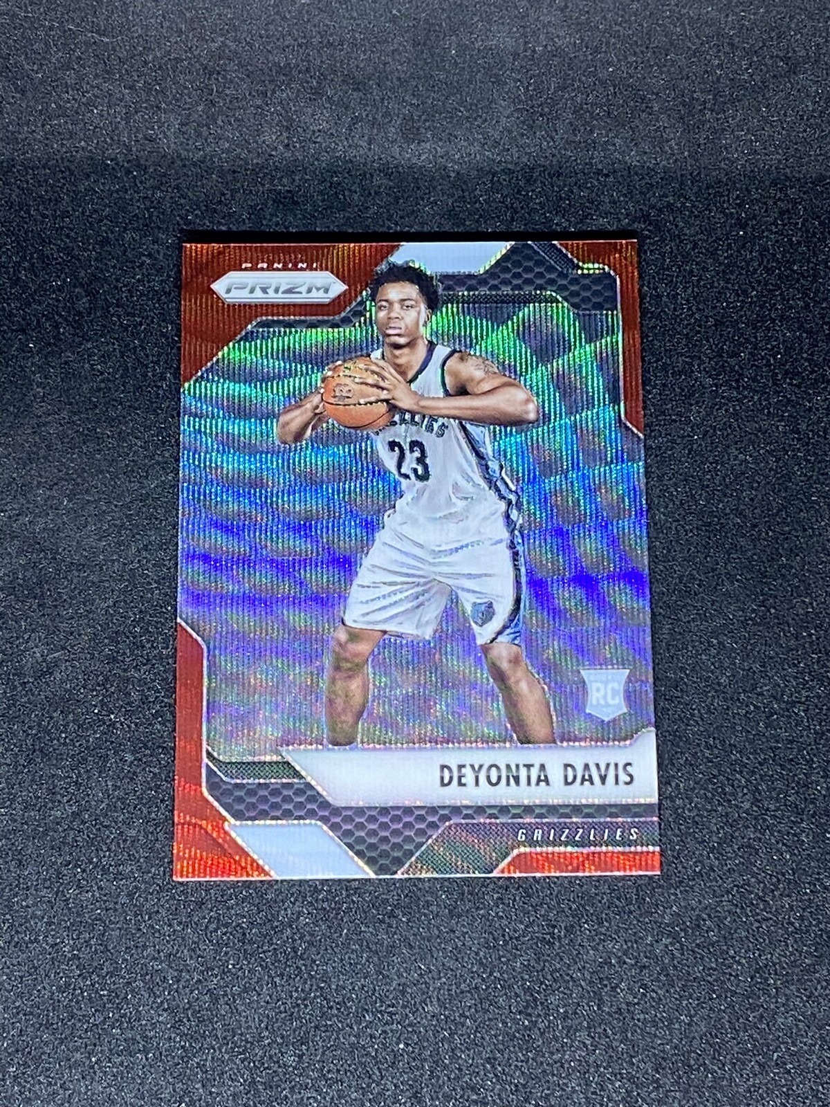 Deyonta Davis 2015-16 Panini Prizm #69 Ruby Wave Memphis Grizzlies ...