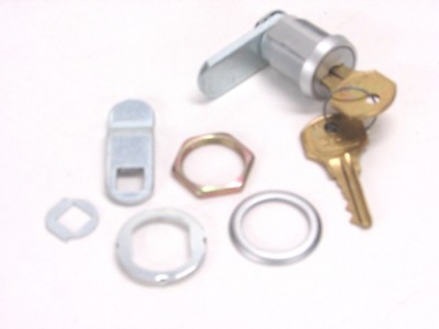 NEW! CCL DISC TUMBLER CABINET CAM LOCK, KD, 13/16" CYLINDER, CHROME ...