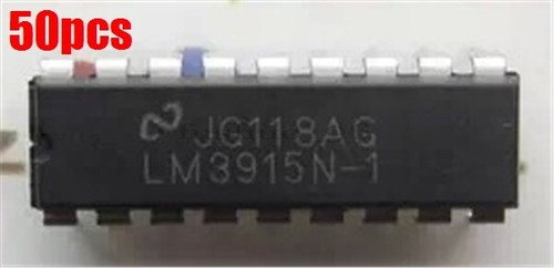 50Pcs DIP-18 Nsc Dot/Bar Dispaly Driver LM3915N-1 DIP18 LM3915 Ic New ...