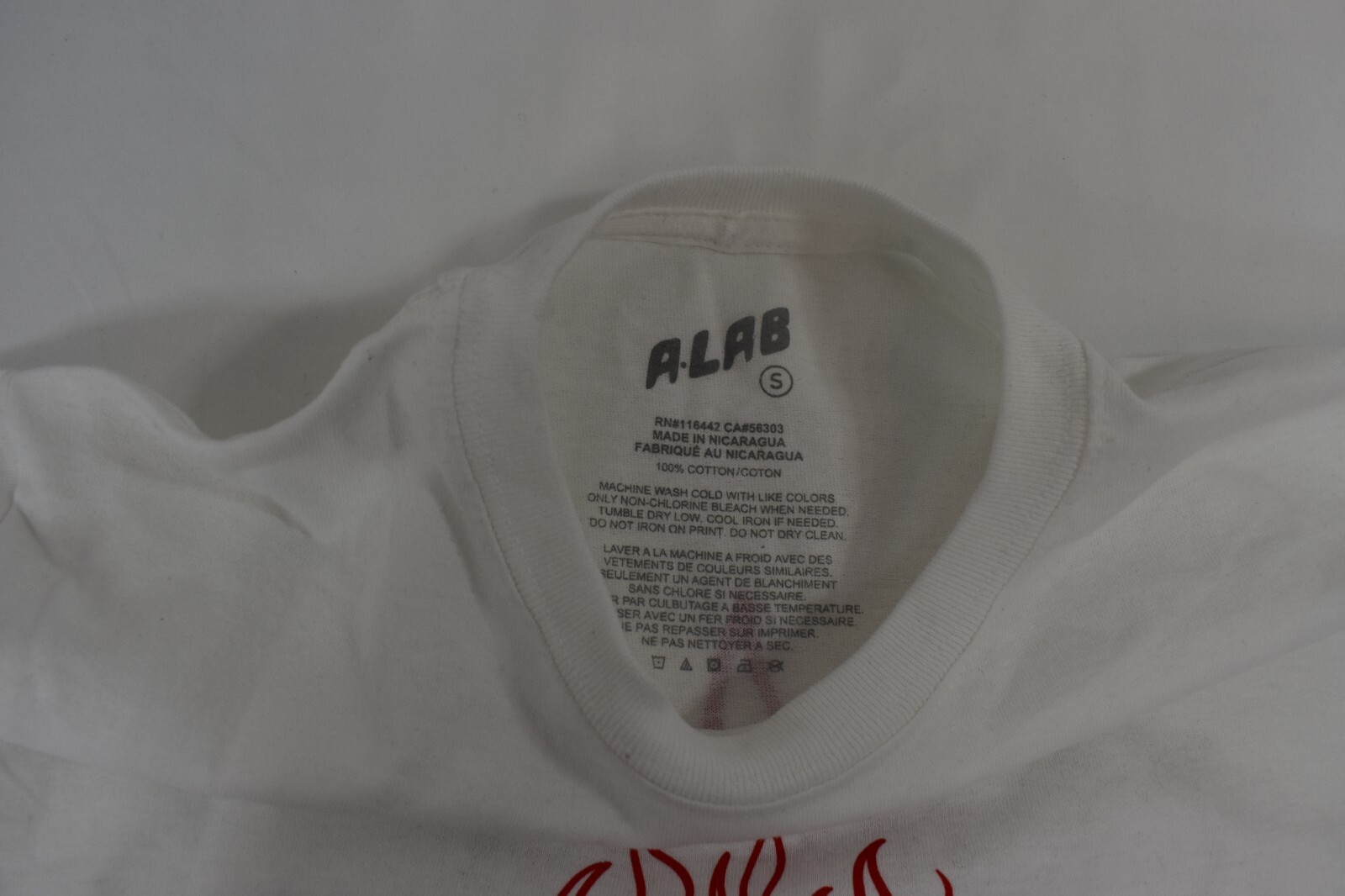 ALAB A-Lab Mens Everything Is Okay..White Tee Shirt New S, M, L, XL | eBay