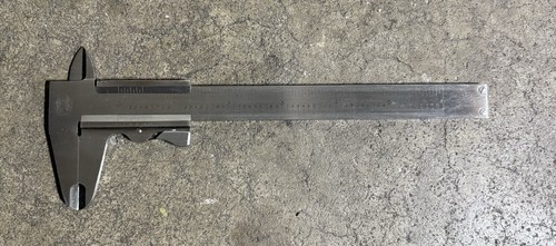 Vintage 6" Mauser Vernier Caliper, George Scherr Co. N.Y., Made In ...