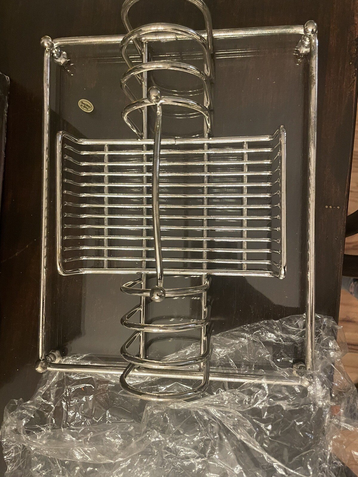 Store N Serve Silverware Caddy Holds Service For 12 Silver-Plate ...