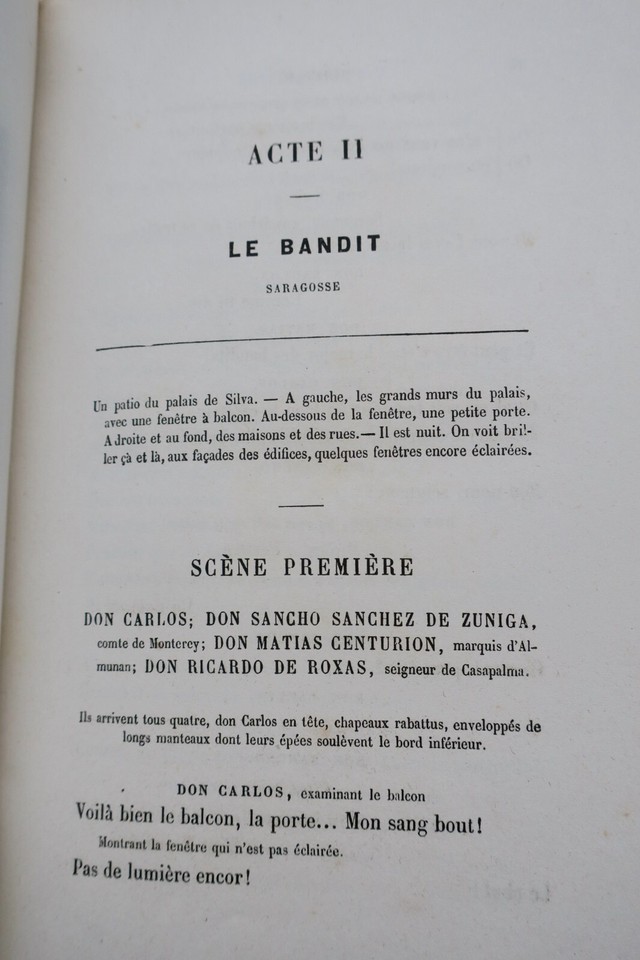 Hugo Drame. Cromwell. Hernani. Marion Delorme. le Roi S'Amuse. Lucretia ...