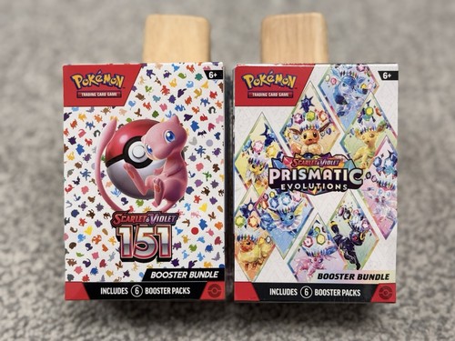 Pokémon TCG: Scarlet & Violet Prismatic Evolutions and 151 Booster ...