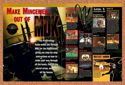 1999 MDK PS1 Original Advertisement / Retro Promo vr1 | eBay