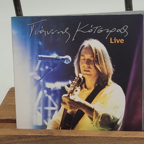 GREEK IMPORT MUSIC CD GIANNIS KOTSIRAS LIVE 2002 MEGA RARE EXCELLENT ...