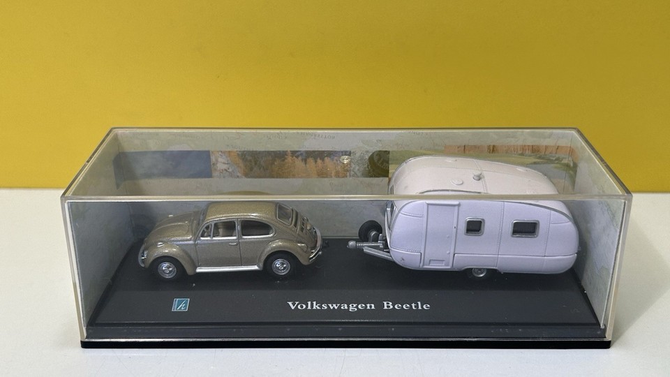CARARAMA / HONGWELL 1/72 VOLKSWAGEN BEETLE & CARAVAN / MIB | eBay