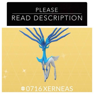 Shiny Xerneas (Instant Registered or 30 Days Ultra Friends) - Pokemon ...