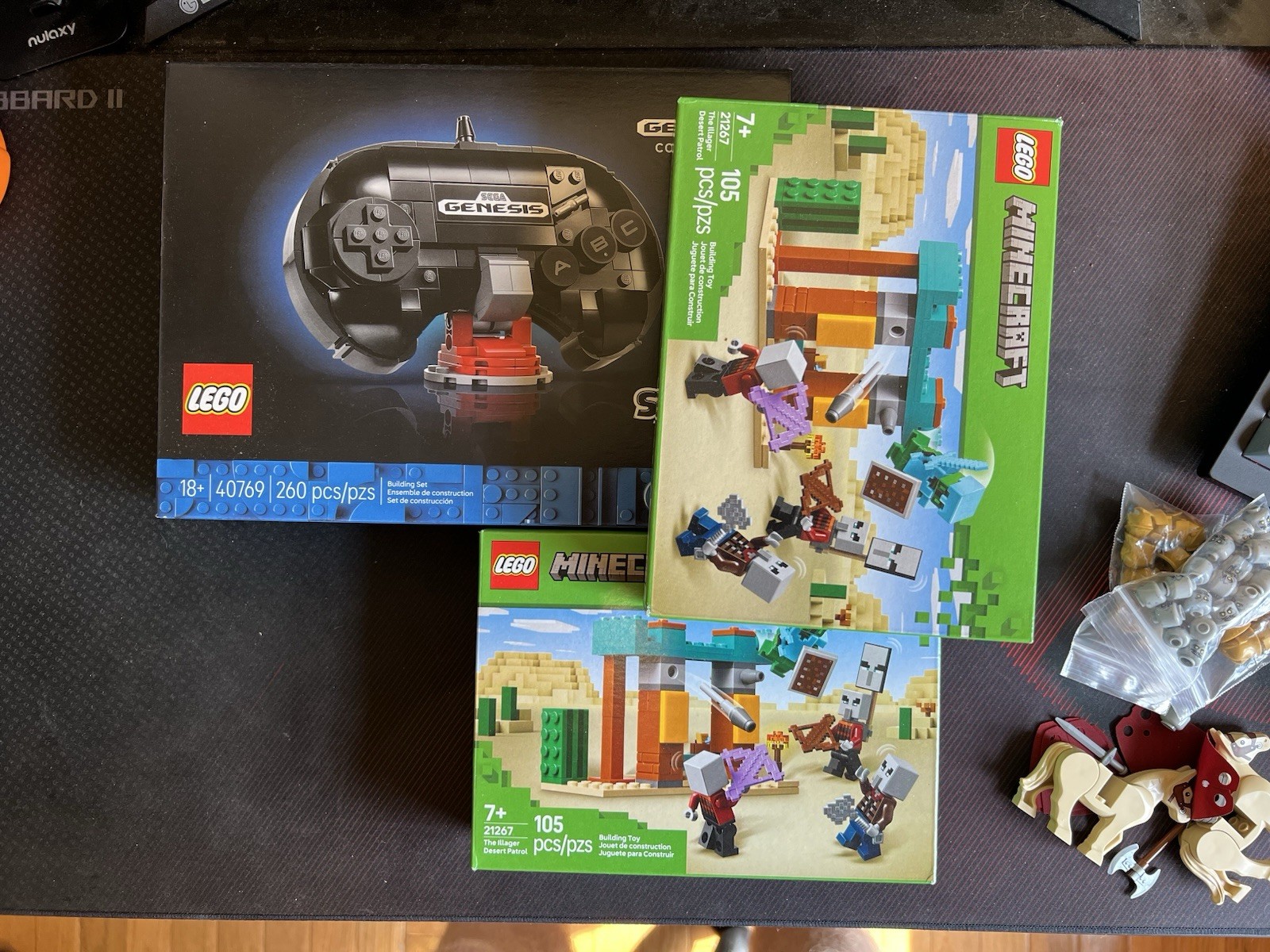 Sealed Lego Sega Genesis Controller And 2 Minecraft Sets | eBay