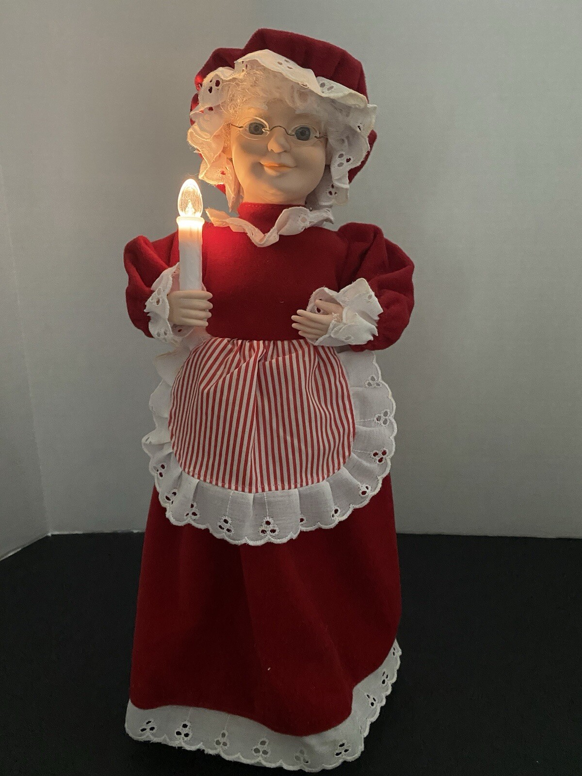 Vintage 1991 Telco Holiday Time Mrs Santa Clause Motion-ettes Christmas ...