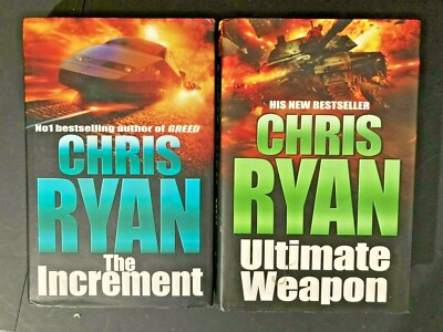 CHRIS RYAN - 2 x HARDCOVER BOOKS: ULTIMATE WEAPON, THE INCREMENT - VGC ...