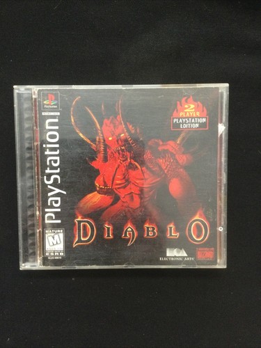 Diablo (PS1 Sony PlayStation 1) CIB Complete with/Reg Card SEE PICTURES ...