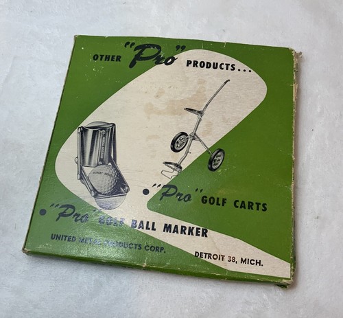 Vintage 1950s "Pro" Putting Disc No. 2100 Golf Practice Putt Original ...